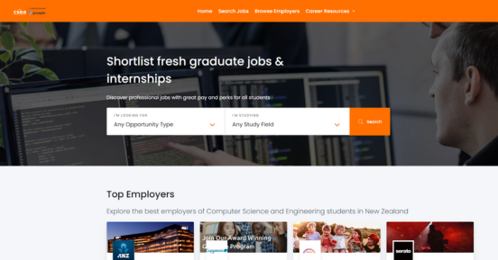 AUT Computer Science & Engineering Association Career Portal Homepage